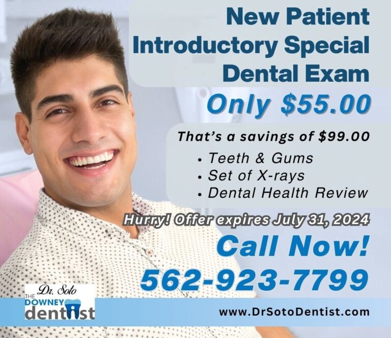 Current Specials - :- Dr Soto The Downey Dentist
